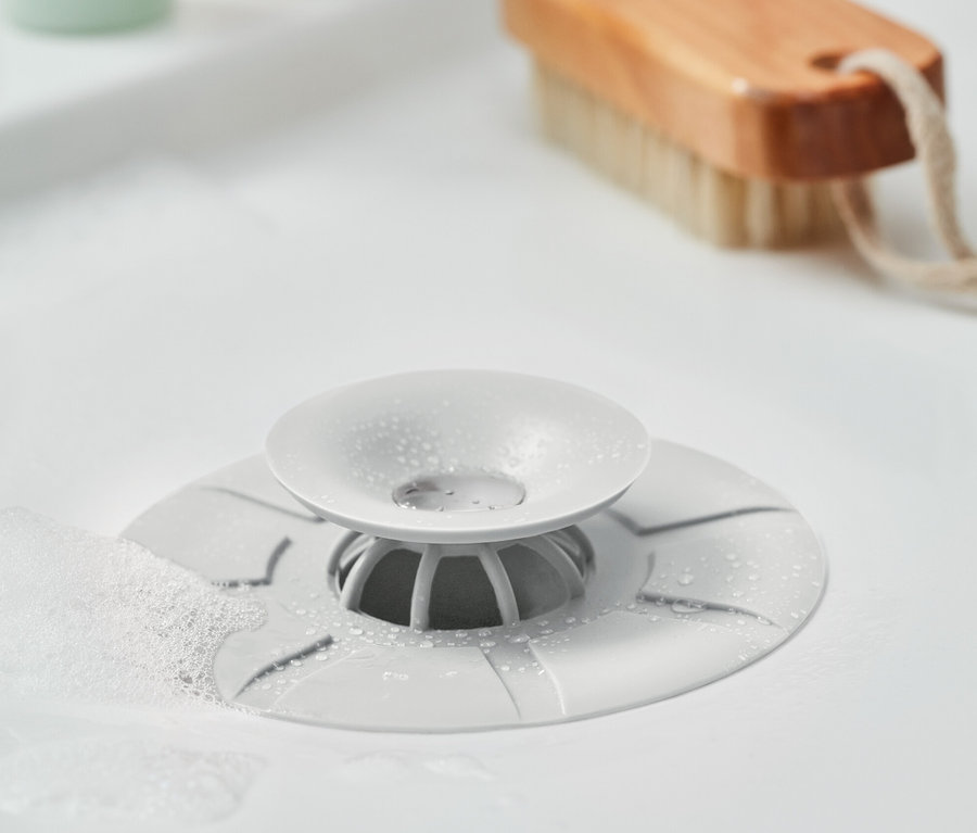 2 az 1-ben lefolyószűrő és -dugó vásárlás a Tchibónál | 199974